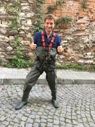 Filming Ancient Invisible Cities for BBC2 – Michael Scott