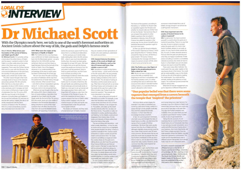 Global Eye Interview with Michael Scott: How It Works Magazine Issue 35 ...